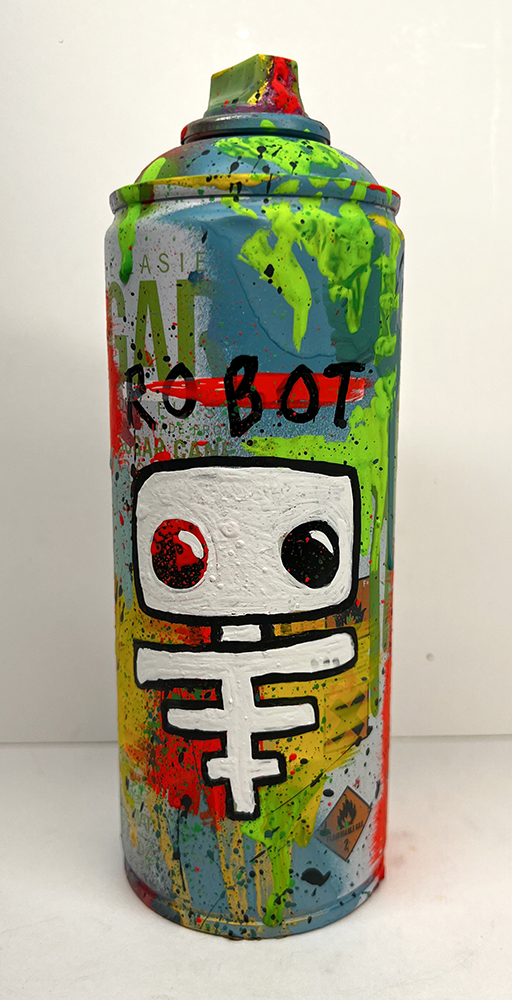 Painted Spray Cans – Zero Pop Art